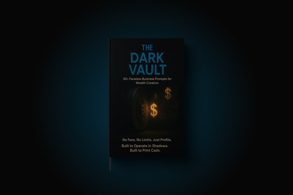 The Dark Vault (50+ Faceless Business Prompts for Wealth Creation)
