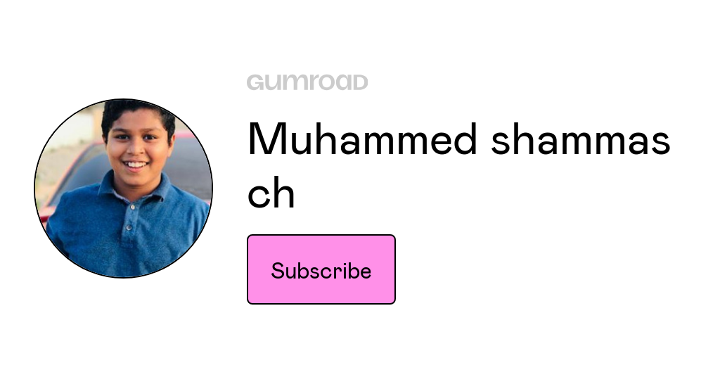 Muhammed shammas ch