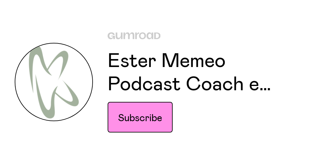 Ester Memeo Podcast Coach e Producer
