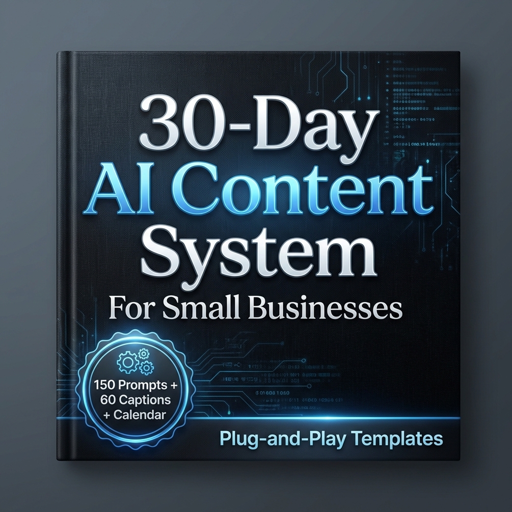 30-Day AI Content System for Small Businesses