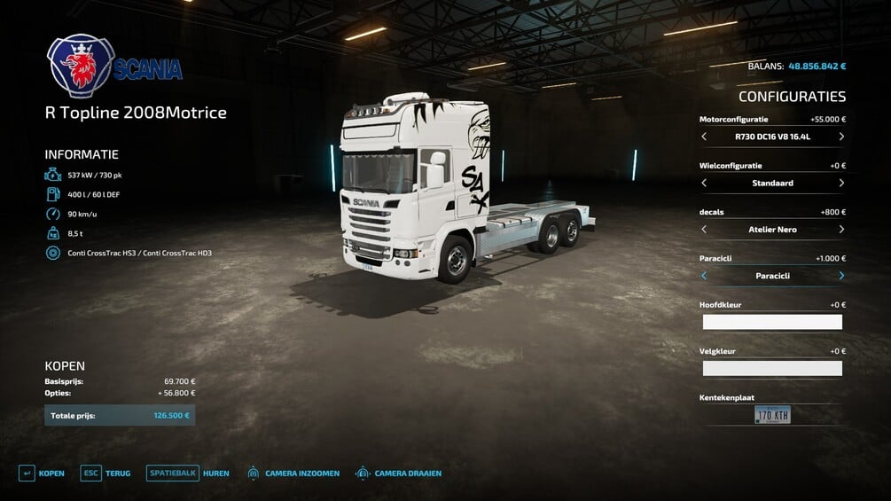 [FS22] Scania R 2008 Semi & BDF