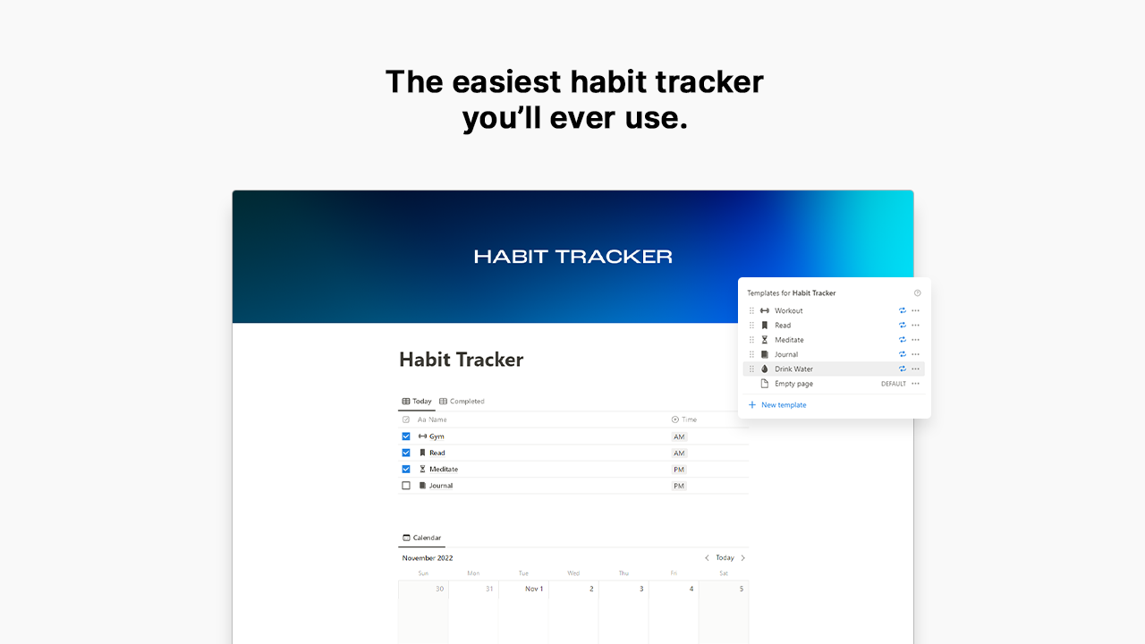 Introducing: Automated Habit Tracker (Freebie) - Matt Bio