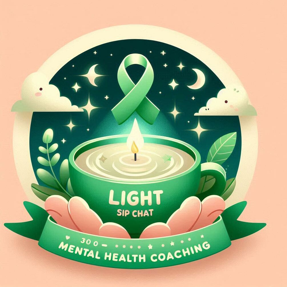 Mental Health Coaching Light Sip & Chat 30 min