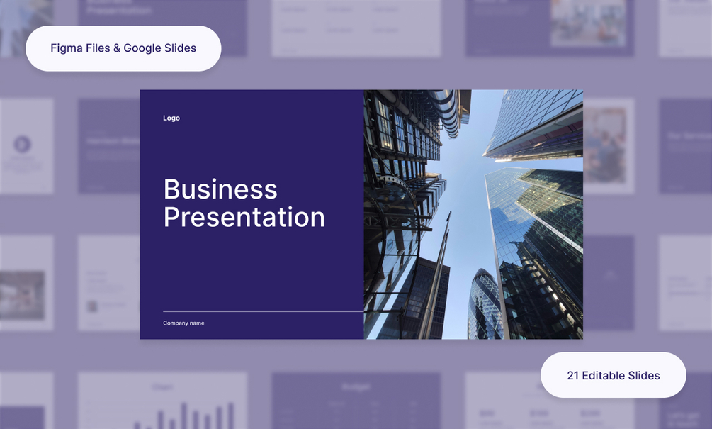 Simple Business Presentation Template