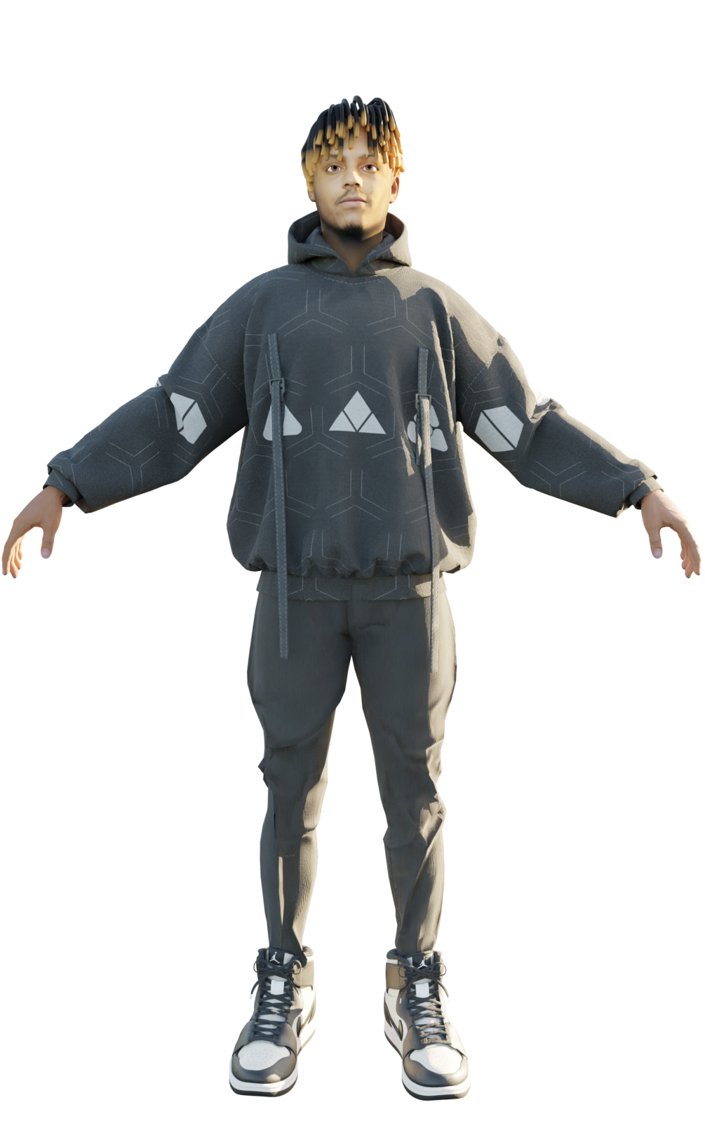 Juice Wrld 3D Model