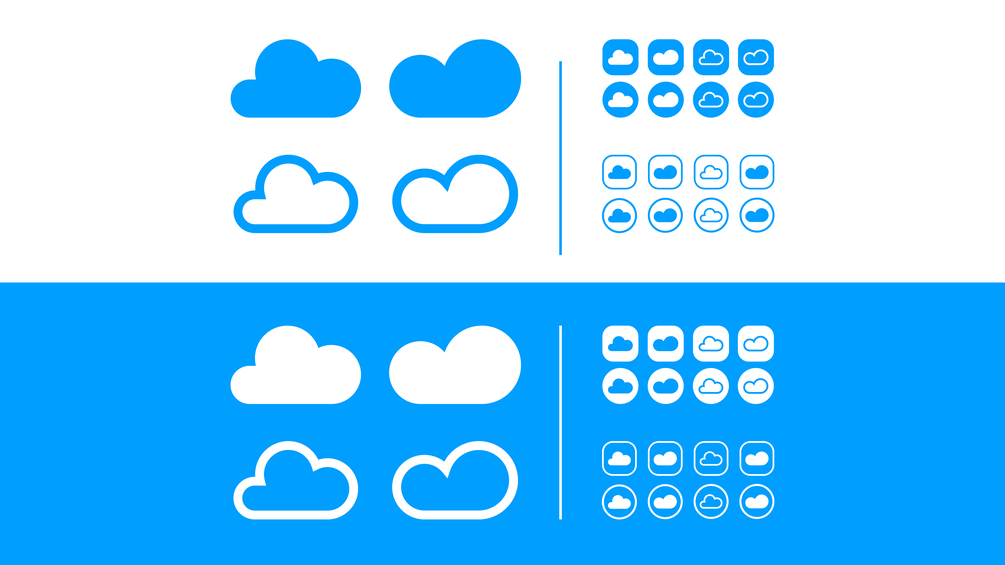 Vector Cloud Icons