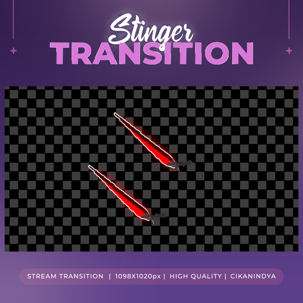 Animated Stinger Transition Inferno Spear | Blazing Hot Stream Overlay ...