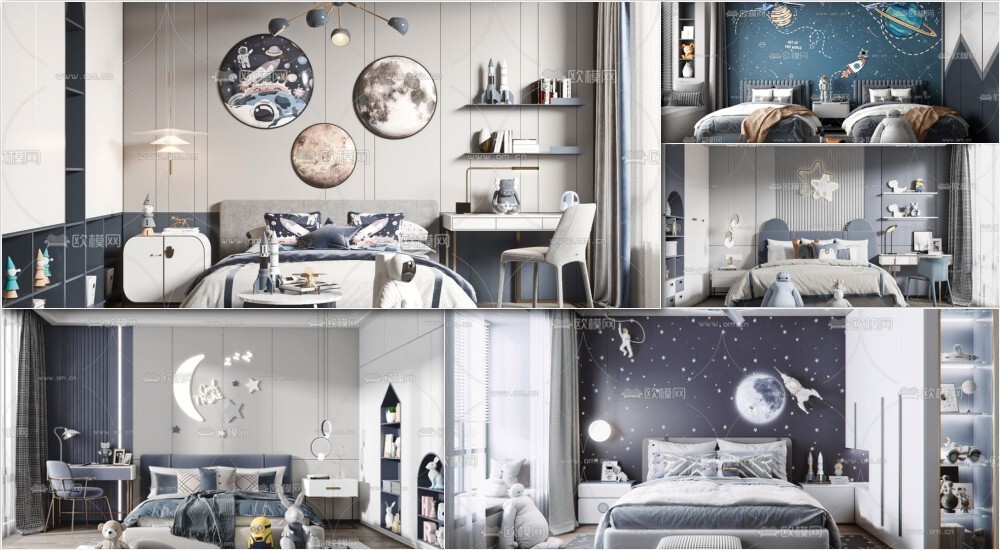 Children's room collections Part 15 - 3d model / 3dsmax