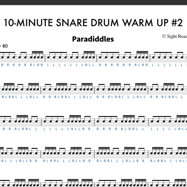Sight Read Drums