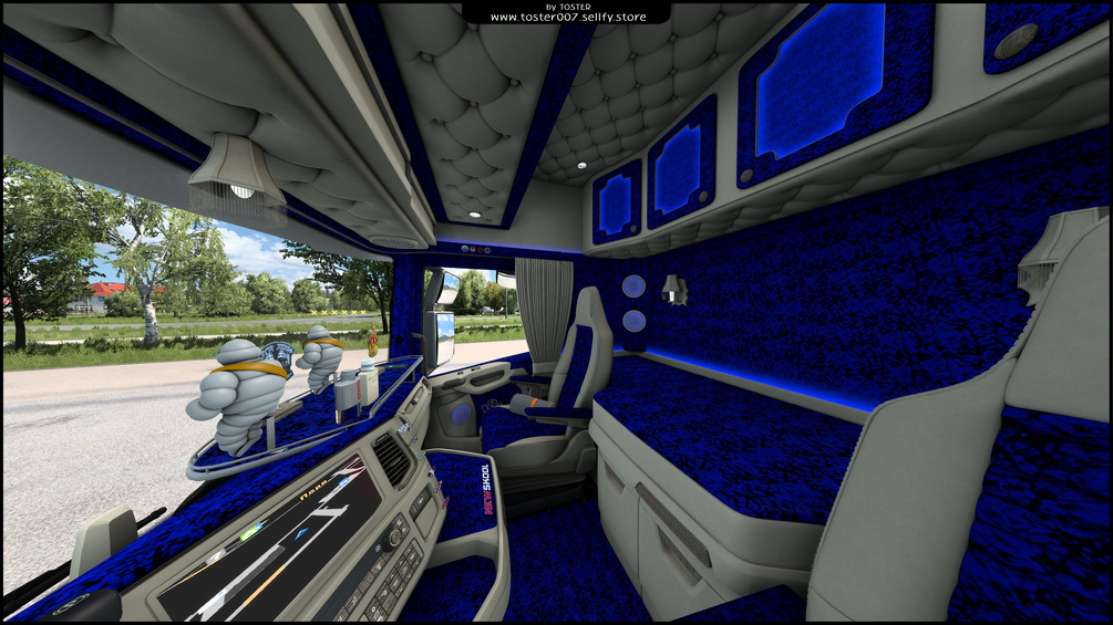 Interior Scania S/R Next Gen Danish Style ETS 2 #78 OTHER COLORS