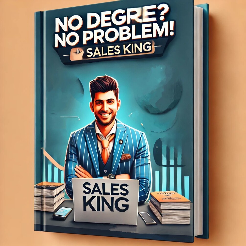 No Degree- No Problem! Become Sales King