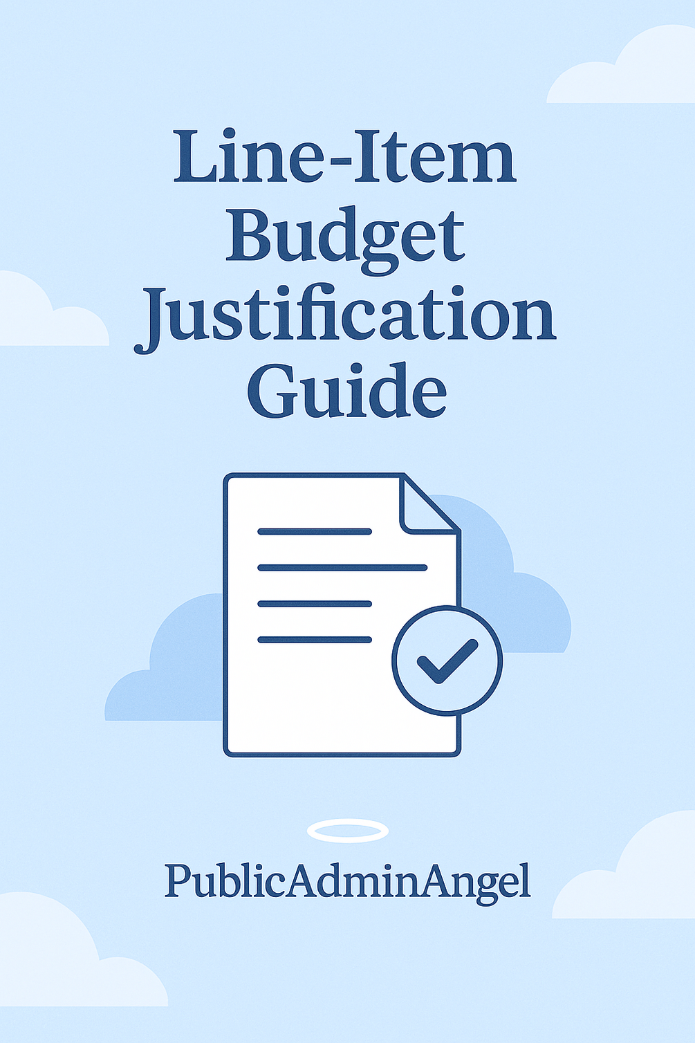 Line-Item Justification Guide