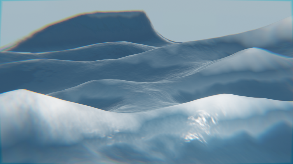 Blender Procedural Waves