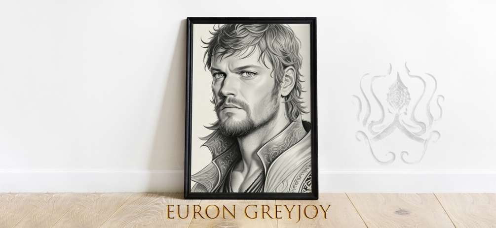 Euron Greyjoy Character Portrait (Game of Thrones)