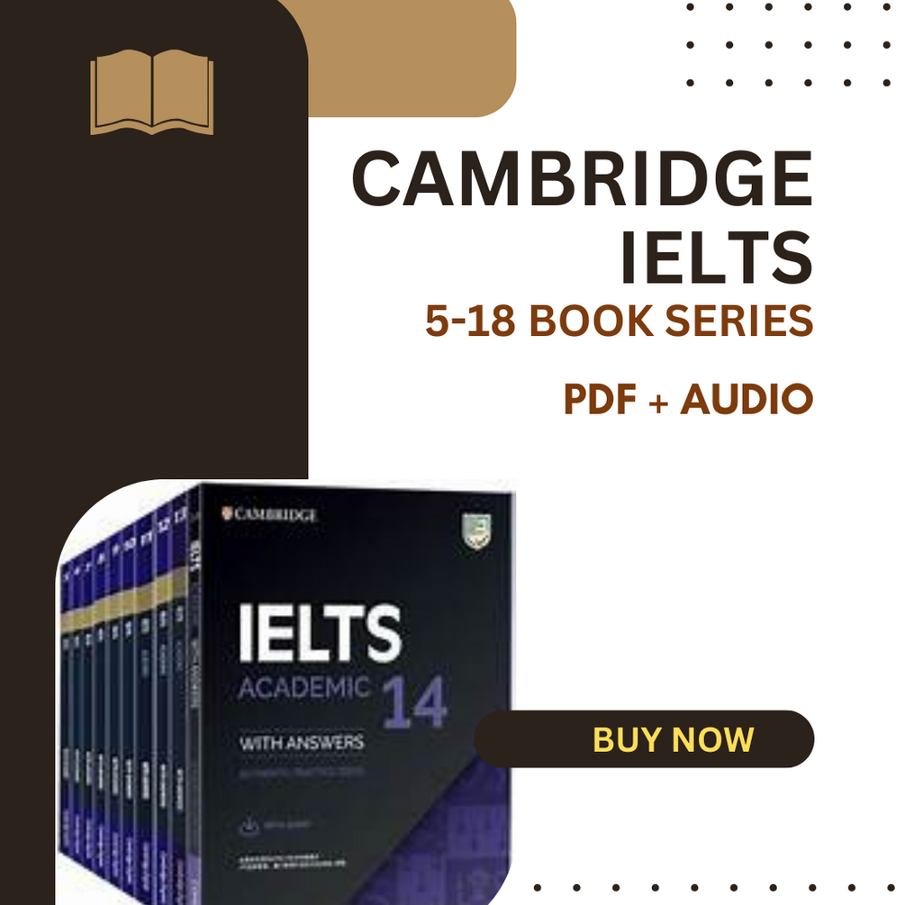 Cambridge IELTS Academic 5-18 (Audio + PDF)