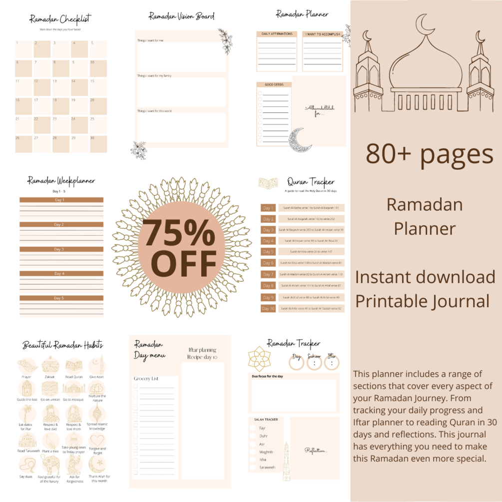 Ramadan Planner