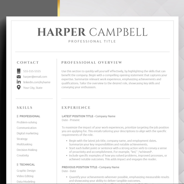 Led Resume