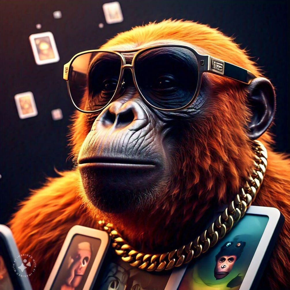 NFT Board Bling Bling Ape