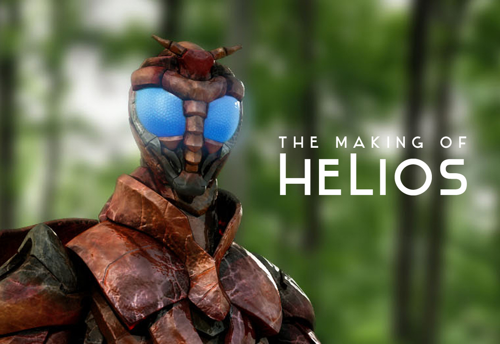 The Making of Helios 3D model