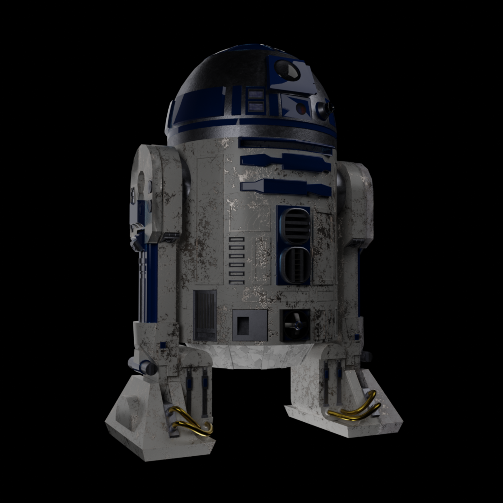 R2D2 3D model