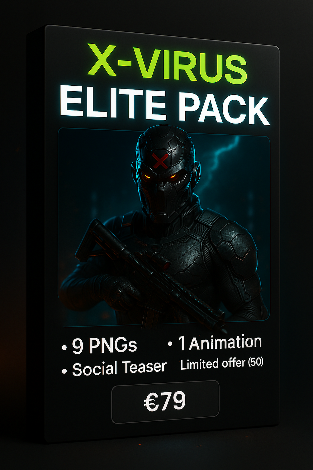 X-VIRUS – Cyberpunk Elite Warrior Bundle