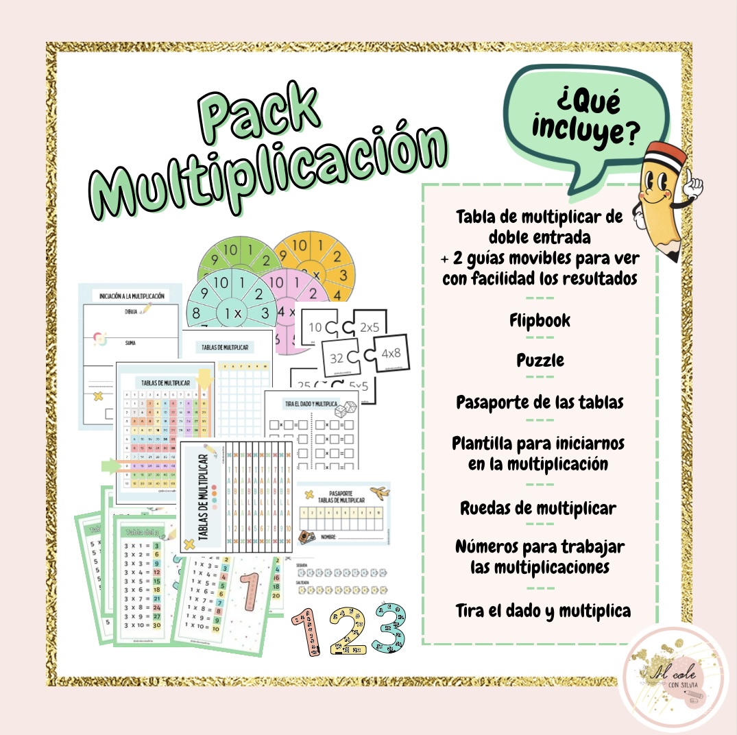 🗒️Pack Multiplicación
