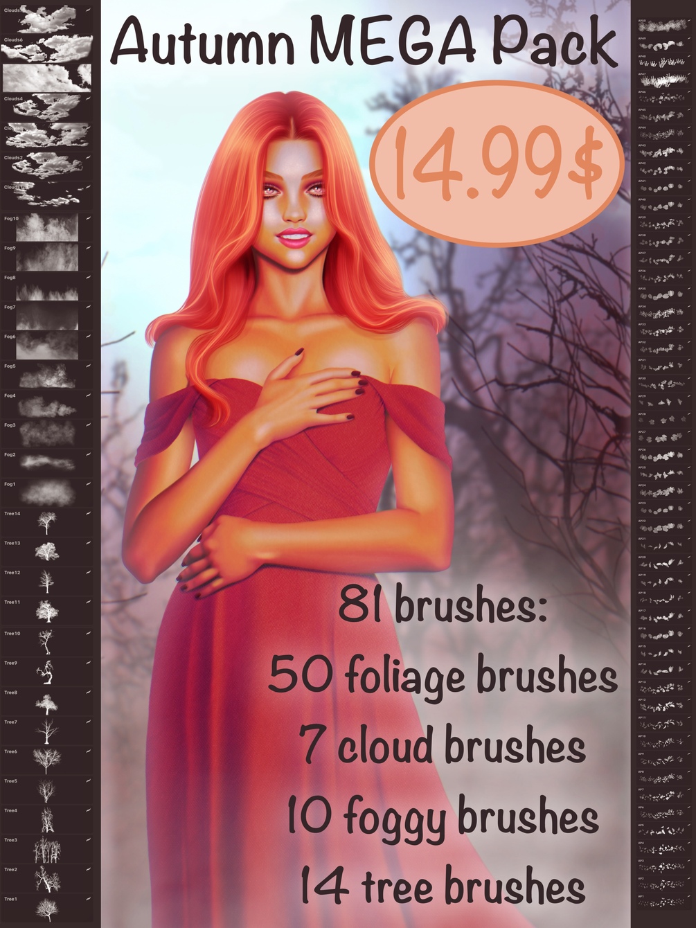 Autumn MEGA Pack 81 brushes