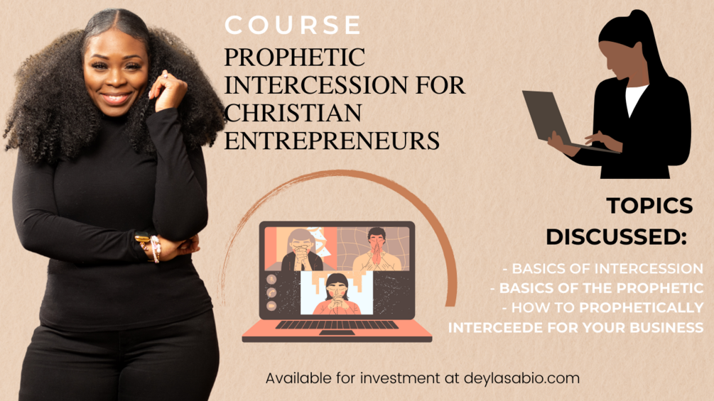 Prophetic Intercession for Christian Entrepreneurs