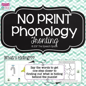 No Print Phonology: Fronting
