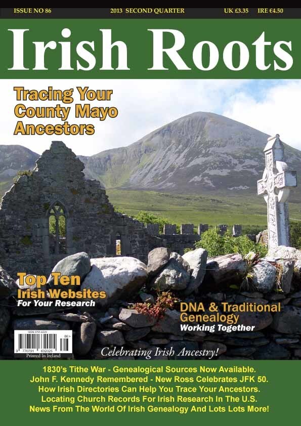 Irish Roots Magazine No 86 (June 2013 Qtr)