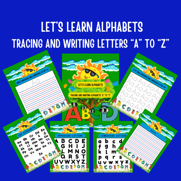 BUNDLE - 3 IN 1 LET'S LEARN ALPHABET ( printable and editable to canva )