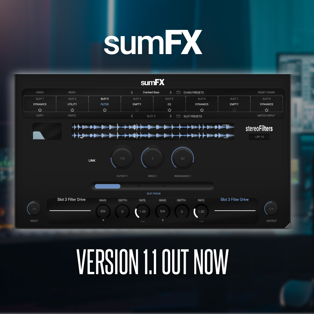 Big News: sumFX v1.1 Out Now & Last Chance for 50% BFM 🚨 - OSC Audio