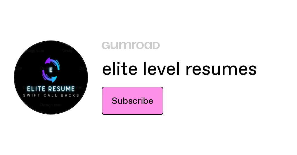 elite level resumes