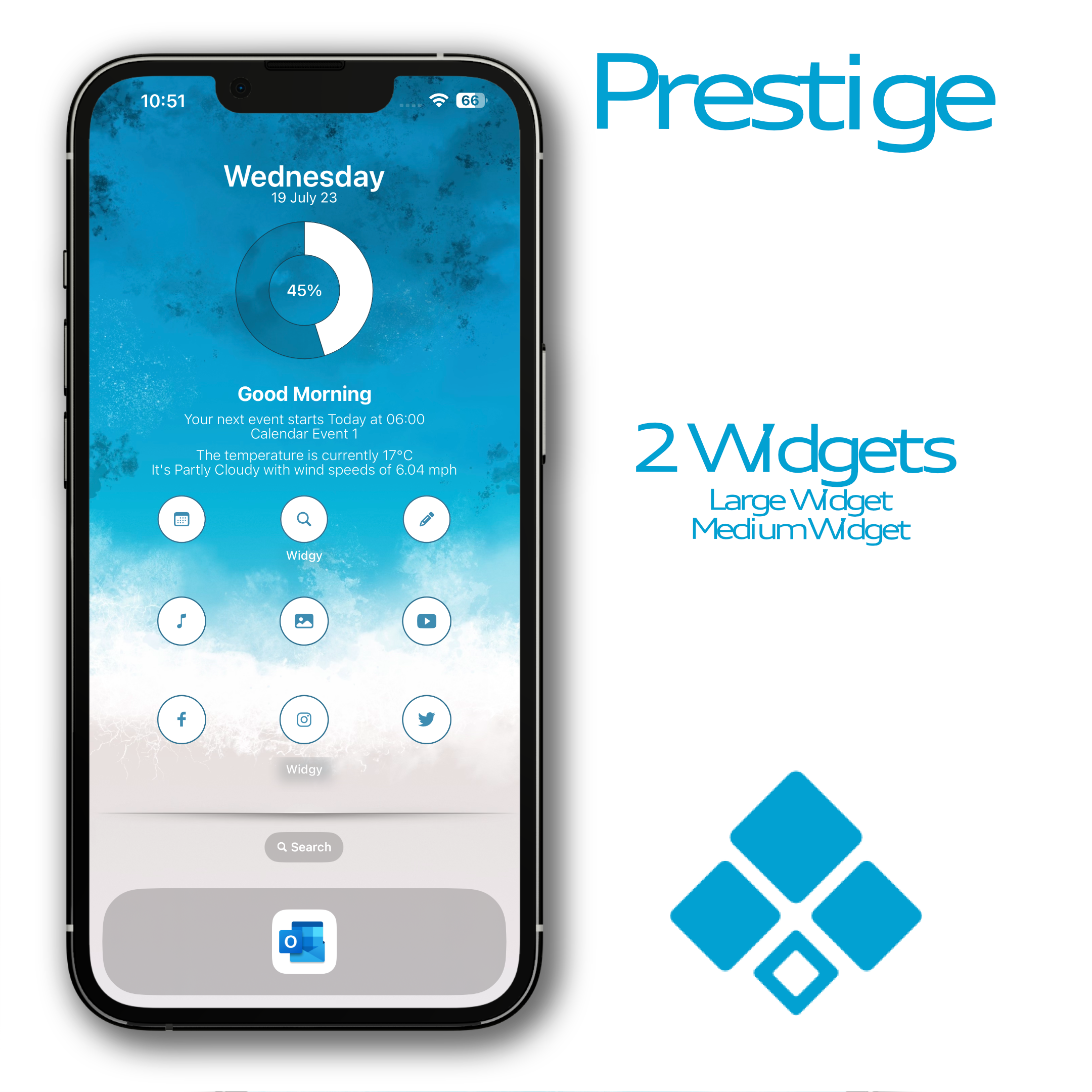Prestige Widgy Widget