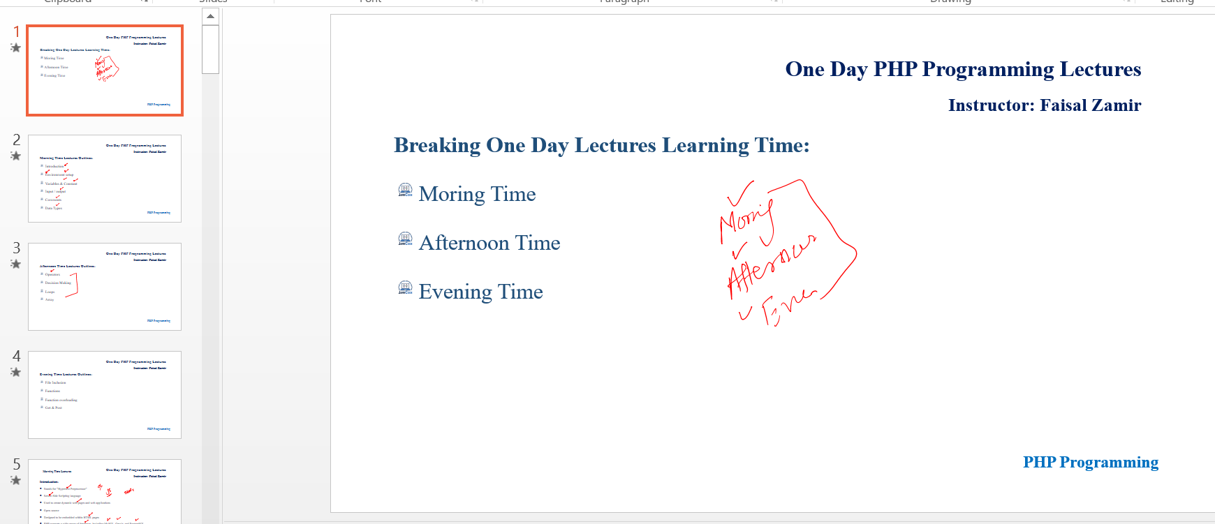 Learn Php Programming Language In One Day Notes And Source Code