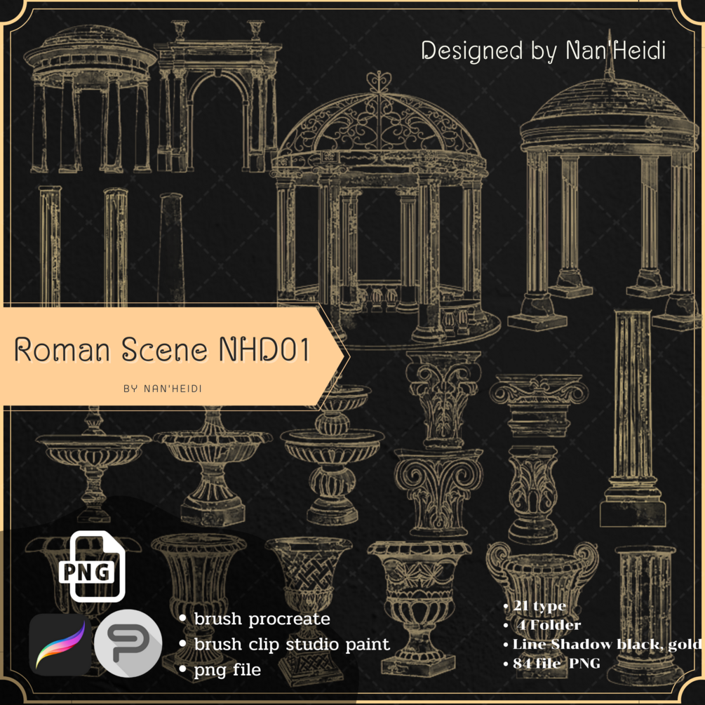 Roman scene NHD01 By Nan'Heidi