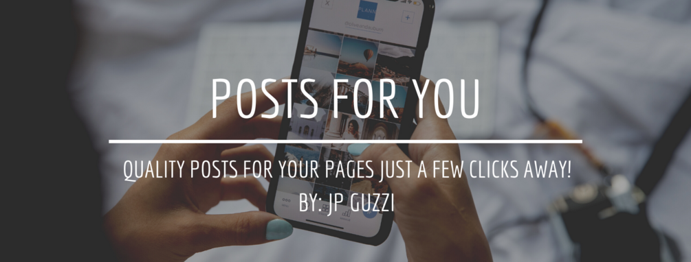 The post designer and helper that your page is looking for!