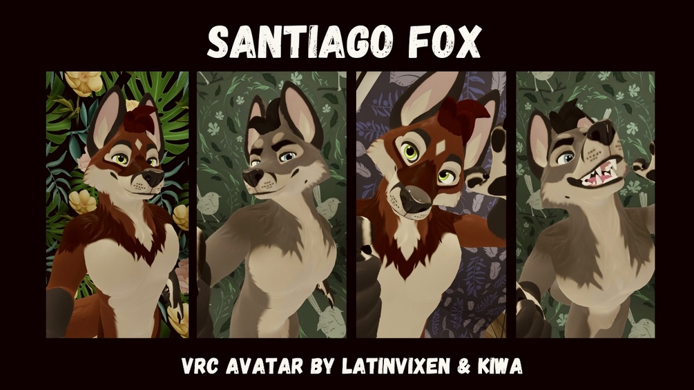 Santiago Fox VR Chat Avatar