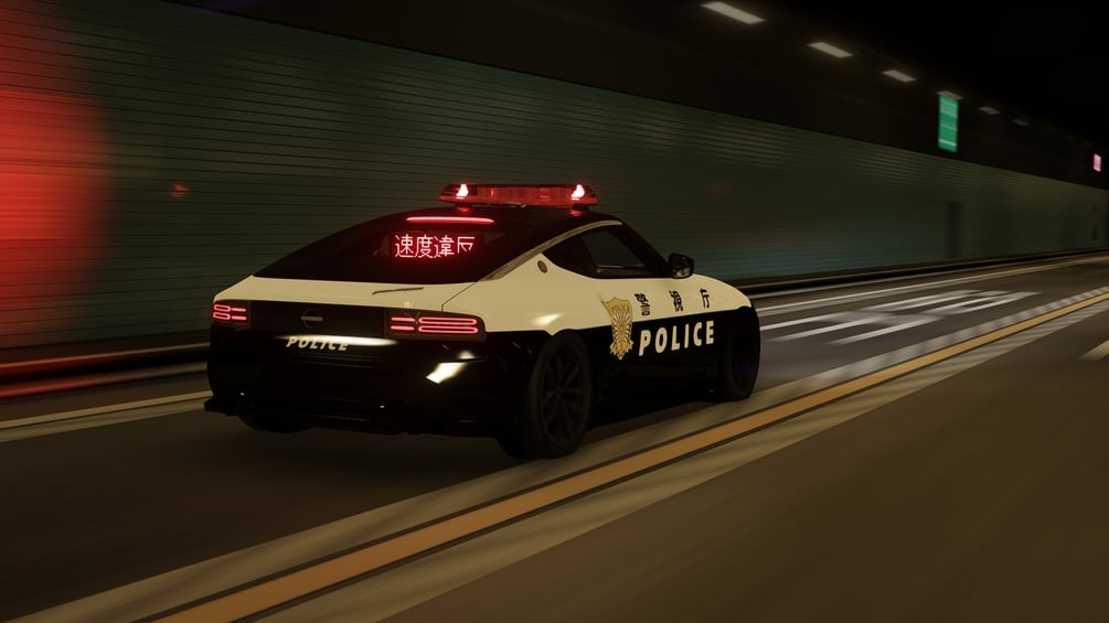 Nissan 400Z Z35 Japan Police