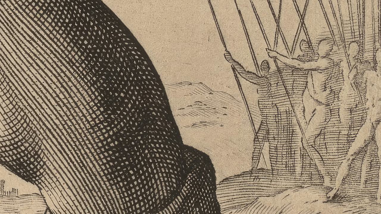 Marcus Valerius Corvus by Hendrik Goltzius