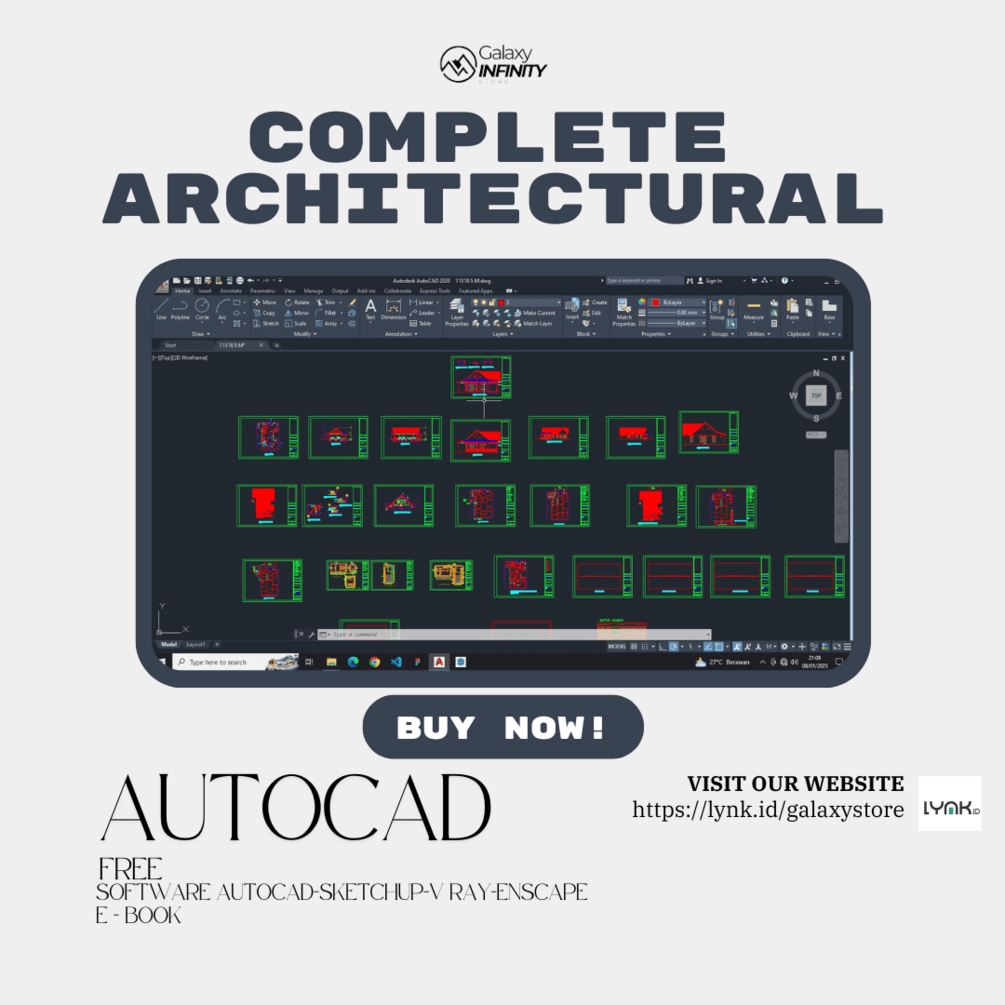 COMPLETE ARCHITECTURAL PACKAGE!! (Unmissable price)