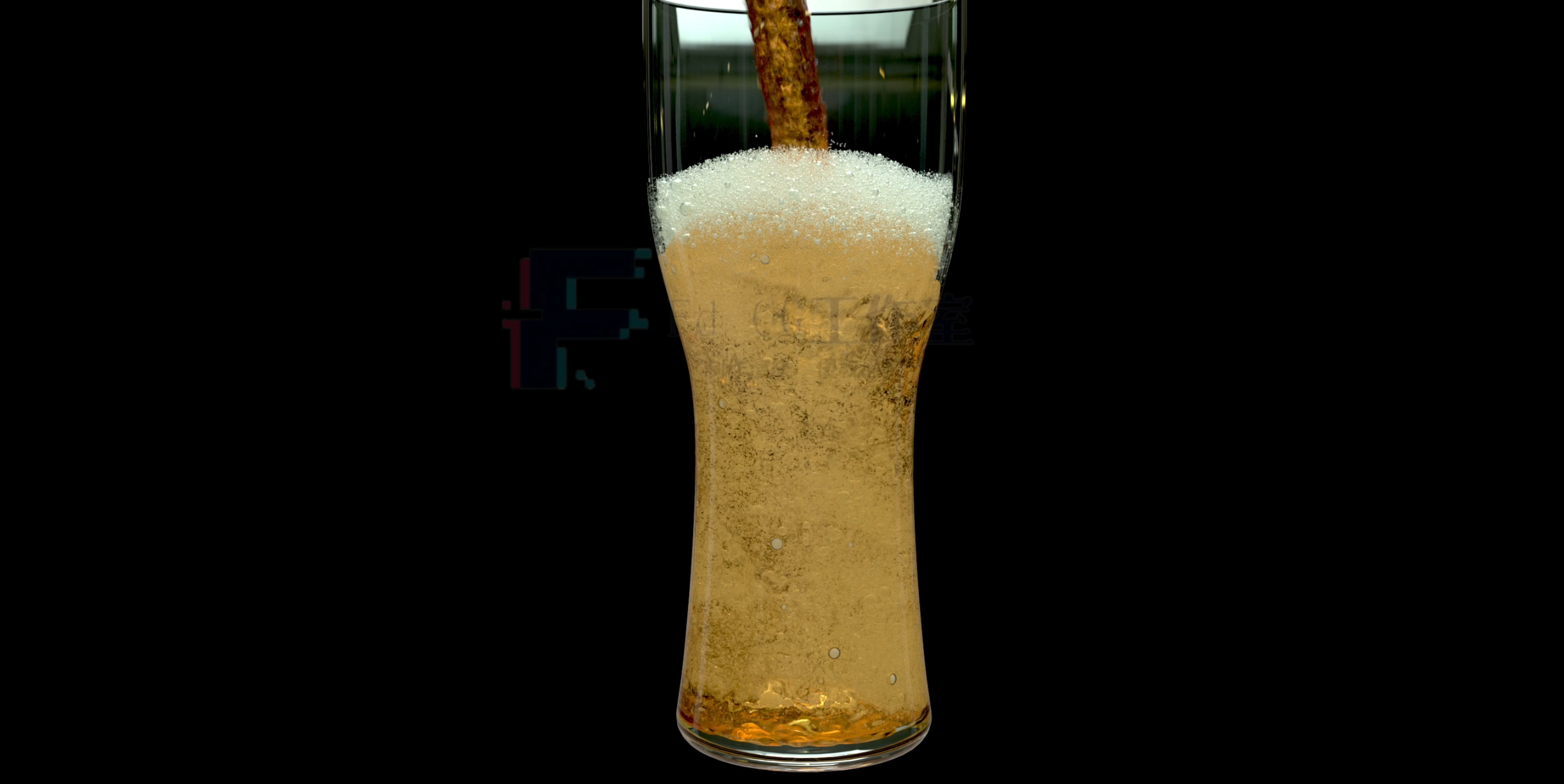 Houdini Super Realistic Beer Flip Solution Karma XPU Rendering