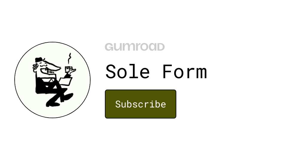 Sole Form