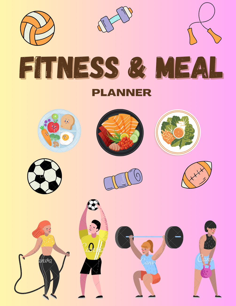 Digital Fitness and meal planner