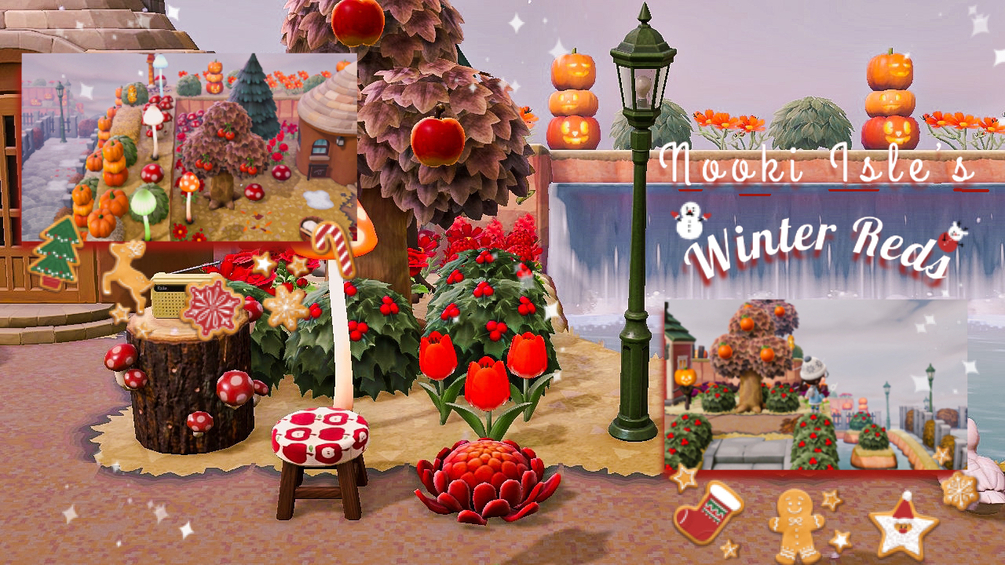 ACNH Winter Reds Preset
