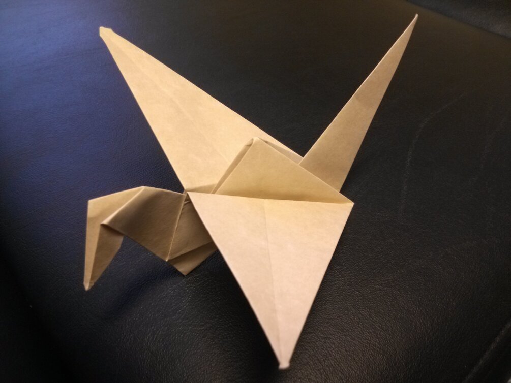 Origami Flapping Bird
