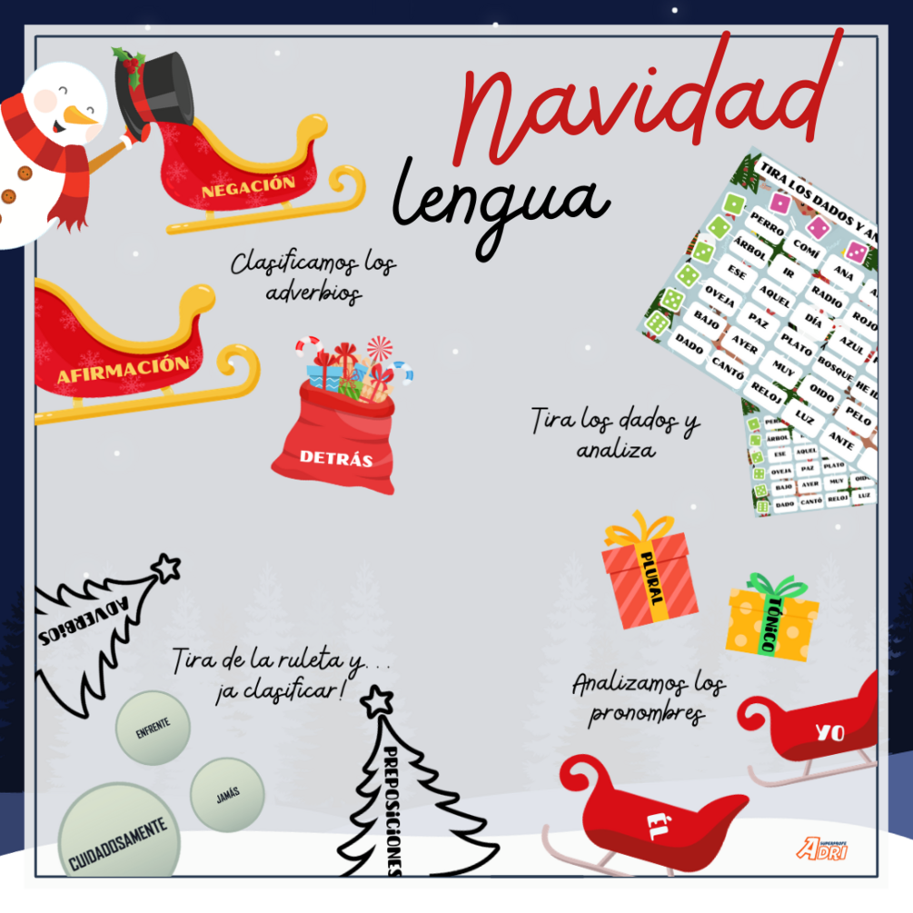 PACK LENGUA NAVIDAD