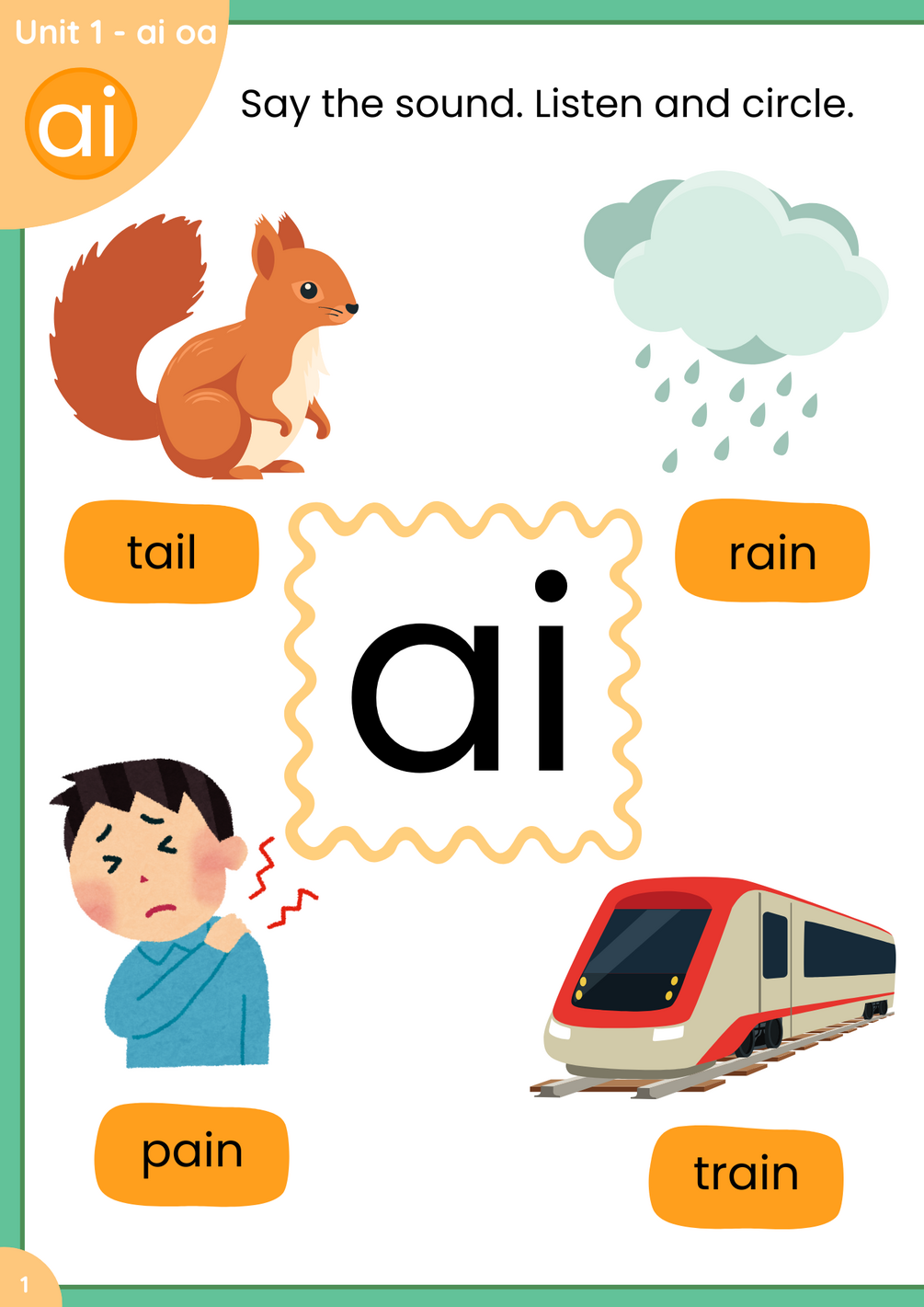Power Phonics Book 2 – Synthetic Phonics for Early Readers (Grade 1–2)