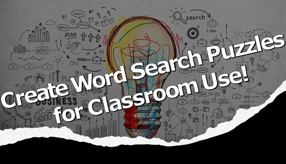 Create Word Search Puzzles for Classroom Use