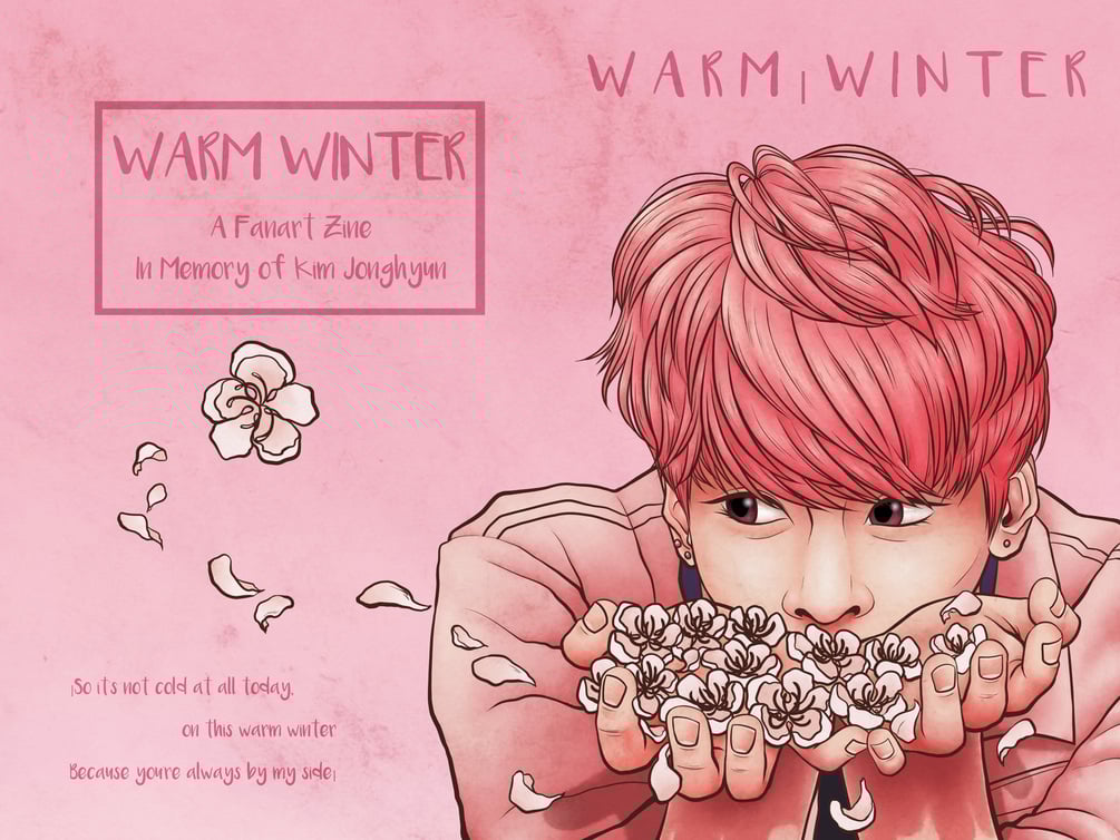 WARM WINTER | Charity Zine for Jonghyun | Printed Book Preorder